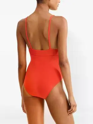 ERES Larcin V-neck Swimsuit - Orange