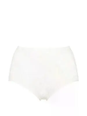 ERES Volute High-waisted Lace Briefs - Neutrals
