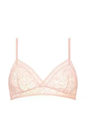 ERES Vestiges Lace Triangle Wireless Bra - Pink