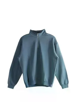 Auralee Half-zip Sweatshirt - Blue