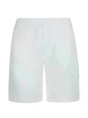 C.P. COMPANY Elasticated-waistband Cargo Shorts - White