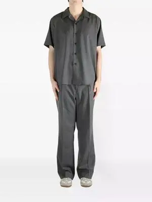 Auralee Summer Twist Short-sleeve Shirt - Grey