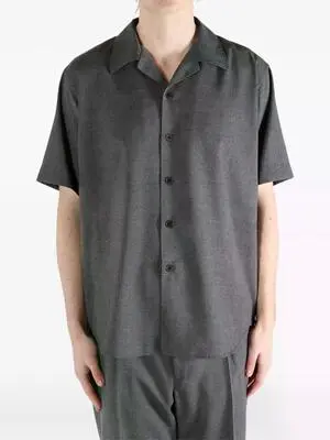 Auralee Summer Twist Short-sleeve Shirt - Grey