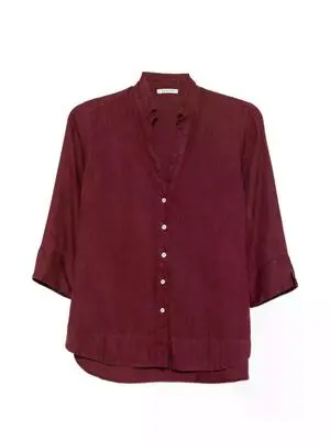 ROSSO 35 Button Three-quarter Sleeve Shirt