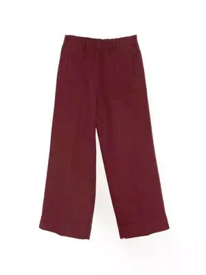 ROSSO 35 Elasticated Cropped Trousers