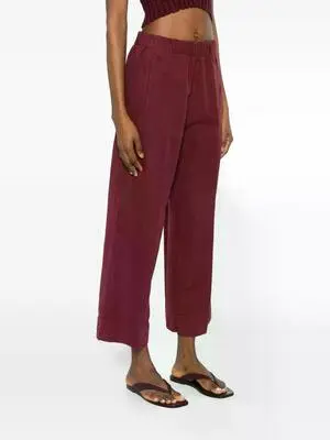 ROSSO 35 Elasticated Cropped Trousers