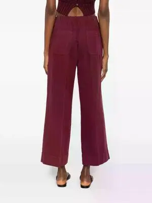 ROSSO 35 Elasticated Cropped Trousers