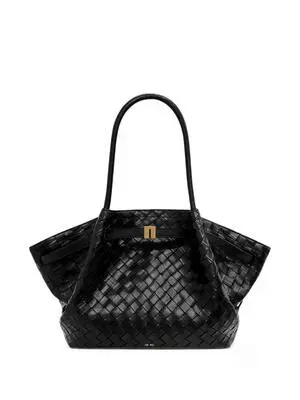 Jw Pei Medium Hana Woven Tote Bag - Black