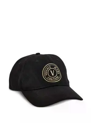 Versace Logo Baseball Cap - Black