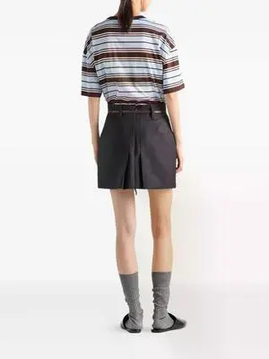 Prada Striped Cotton T-shirt