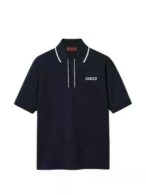 Gucci Logo Polos For Men