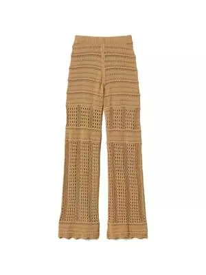 TWINSET Knitted Flared Trousers