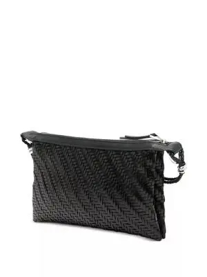 Benedetta Bruzziches Braided Crossbody Bag - Black