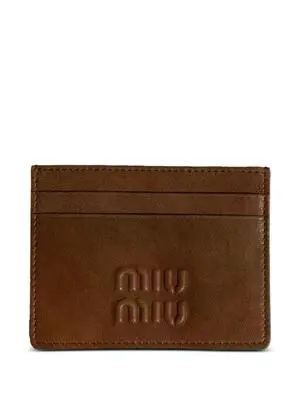 Miu Miu Nappa-leather Card Holder