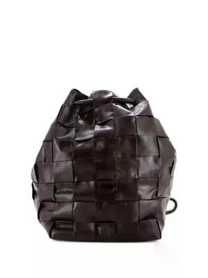Bottega Veneta Cassette Sailor Maxi Intrecciato Leather Small Backpack