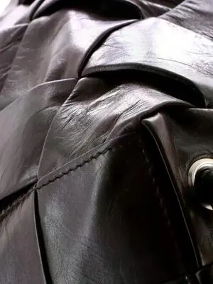 Bottega Veneta Cassette Sailor Maxi Intrecciato Leather Small Backpack