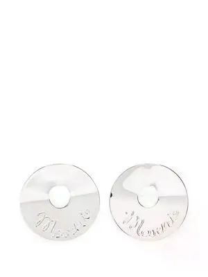 Marni Logo Round Earrings