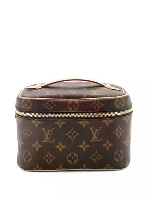 LOUIS VUITTON Nice Vanity Case Monogram Canvas Mini Pouch - Brown