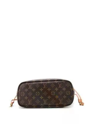LOUIS VUITTON Neverfull Pm Monogram Canvas Tote Bag - Brown