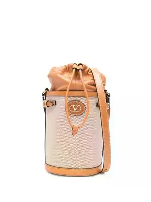 Valentino Garavani Logo-plaque Bucket Bag