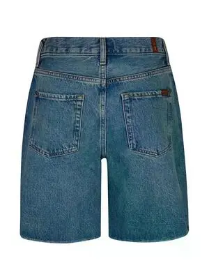 7 For All Mankind Distressed Denim Shorts
