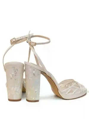 FREYA ROSE Rosalina Ankle-strap Heeled Sandals