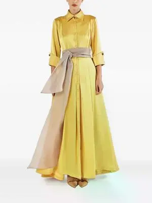 BARUNI Allegra Button Maxi Dress