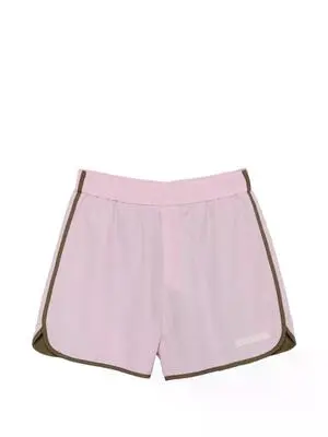 Iceberg Logo-patch Shorts - Pink
