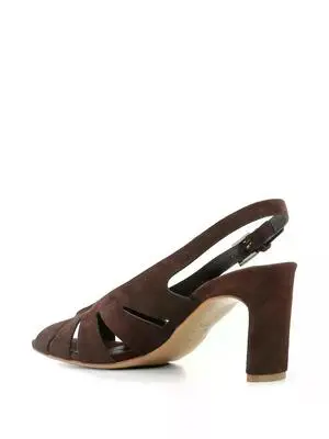 DEL CARLO Cut-out Slingback Sandals