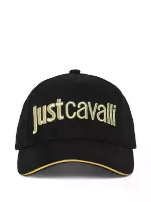 Just Cavalli Embroidered Baseball Cap - Black