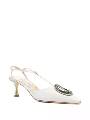 Manolo Blahnik Takal Embellished Sandals