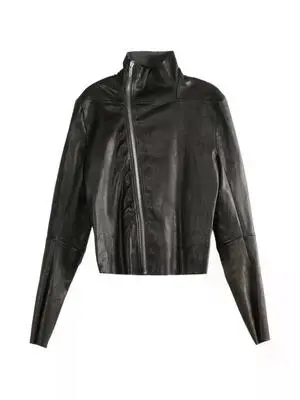 Rick Owens Gary Leather Jacket - Black