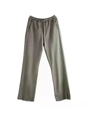 Rick Owens Dietrich Drawstring-waist Track Pants - Grey