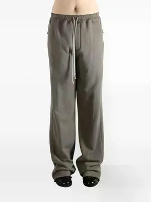 Rick Owens Dietrich Drawstring-waist Track Pants - Grey