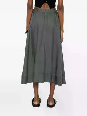 ROSSO 35 Elasticated A-line Midi Skirt