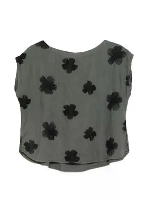 ROSSO 35 Floral Blouse - Green