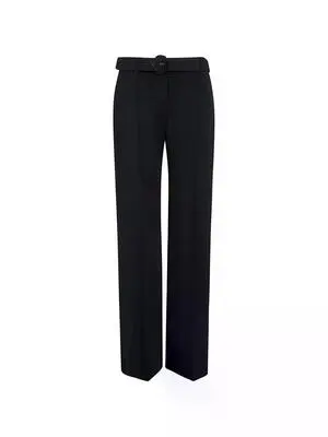 Ermanno Scervino Belted Trousers - Black