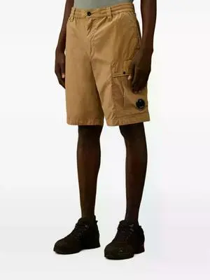 C.P. COMPANY Fili Lens Cargo Shorts - Neutrals