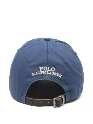 Polo Ralph Lauren Embroidered Bear Baseball Cap - Blue