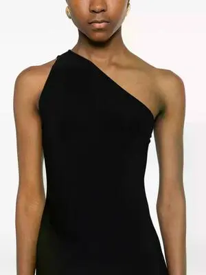 Norma Kamali One-shoulder Maxi Dress