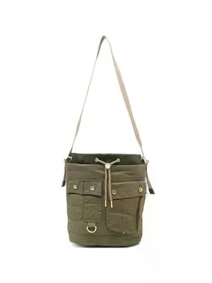 Barbour Mia Drawstring Shoulder Bag - Green