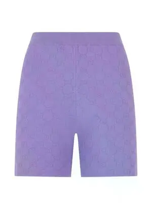 Gucci Patterned Shorts - Purple
