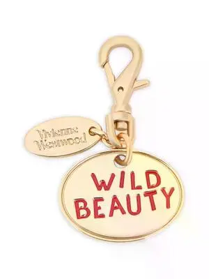 VIVIENNE WESTWOOD Logo-detail Keyring - Gold