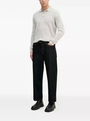 Barbour Smeaton Buttoned Knitted Polo Shirt
