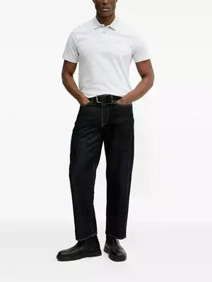 BOSS H-phillipson Half-button Polo Shirt