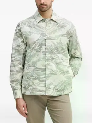 BOSS Leldon Patterned Overshirt