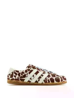 Adidas Gazelle Lo Pro Animal-Print Sneakers Brown