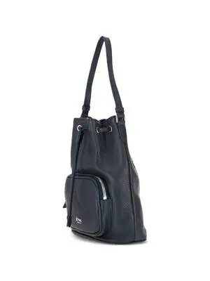 LA ROSE Leather Bucket Bag