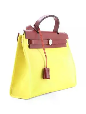 Hermès Herbag Zip 31 Shoulder Bag - Yellow
