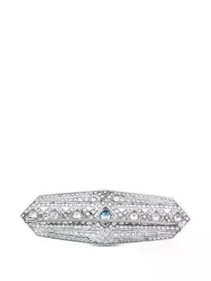 LB EXCLUSIVE Diamond And Sapphire Brooch